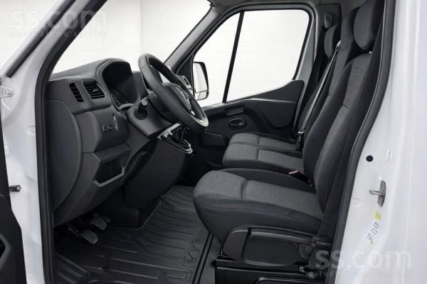 White Renault Master 2021 in Riga, with an engine capacity of 2.30 L and mileage of 276 thousand km for 14890 €, photo 7 on AUTOMOTO.COM.LV