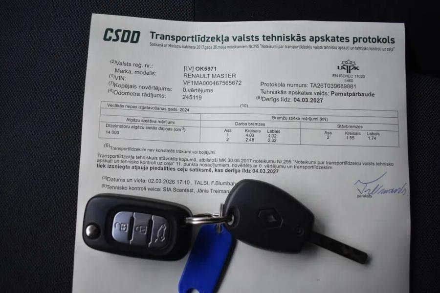 Balts Renault Master 2021 Talsi, ar dzinēja tilpumu 0.00 L un nobraukumu 245 tūkst. km par 10900 €, foto 18 vietnē AUTOMOTO.COM.LV