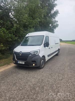 White Renault Master 2021 in Riga, with an engine capacity of 2.30 L and mileage of 150 thousand km for 14100 €, photo 4 on AUTOMOTO.COM.LV