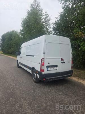 White Renault Master 2021 in Riga, with an engine capacity of 2.30 L and mileage of 150 thousand km for 14100 €, photo 5 on AUTOMOTO.COM.LV