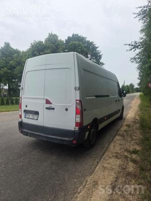 White Renault Master 2021 in Riga, with an engine capacity of 2.30 L and mileage of 150 thousand km for 14100 €, photo 6 on AUTOMOTO.COM.LV