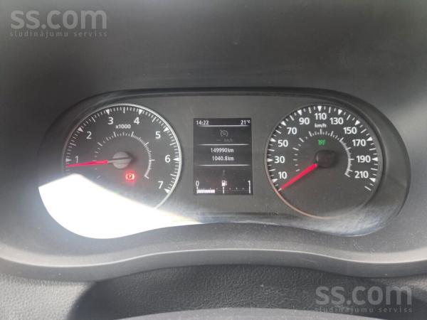 White Renault Master 2021 in Riga, with an engine capacity of 2.30 L and mileage of 150 thousand km for 14100 €, photo 7 on AUTOMOTO.COM.LV