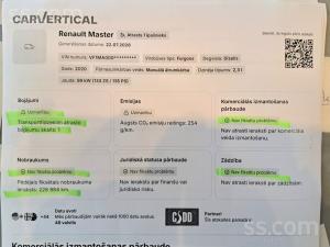 Белый Рено Мастер 2021 в Рига, объемом двигателя 2.30 л и пробегом 0 тыс. км за 20328 €, фото 27 на AUTOMOTO.COM.LV