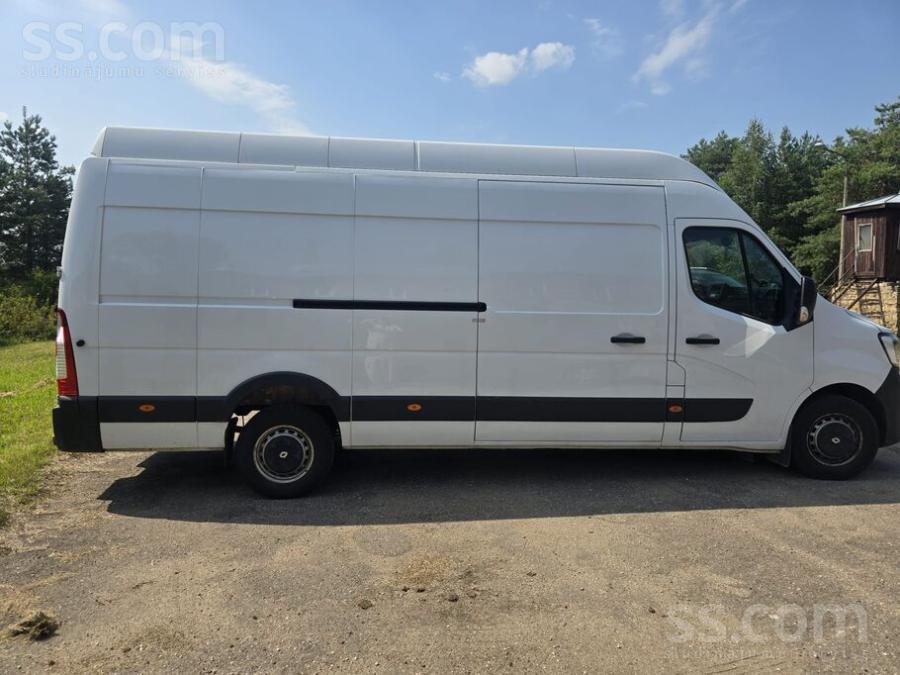White Renault Master 2021 in Jekabpils, with an engine capacity of 2.30 L and mileage of 0 thousand km for 13500 €, photo 5 on AUTOMOTO.COM.LV