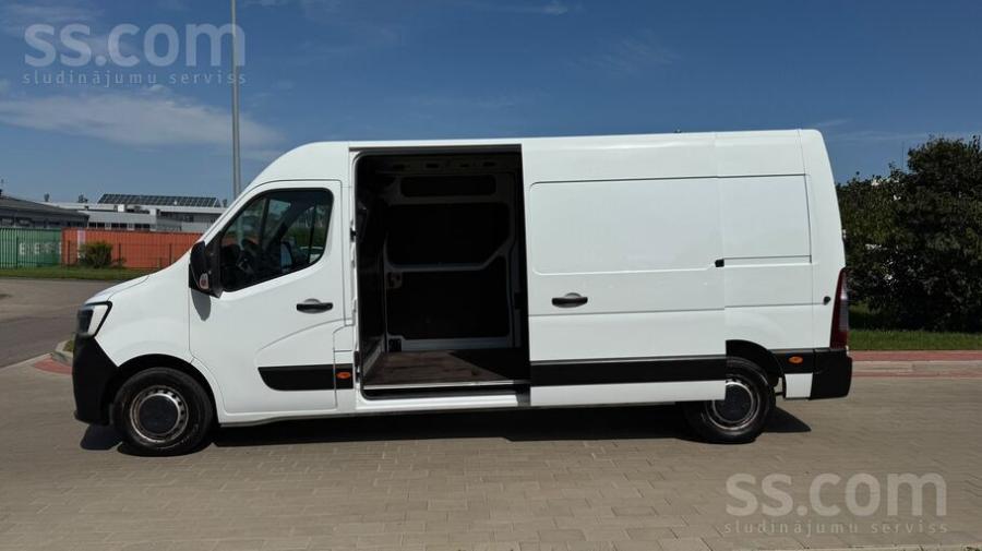 White Renault Master 2021 in Riga, with an engine capacity of 2.30 L and mileage of 170 thousand km for 13990 €, photo 7 on AUTOMOTO.COM.LV