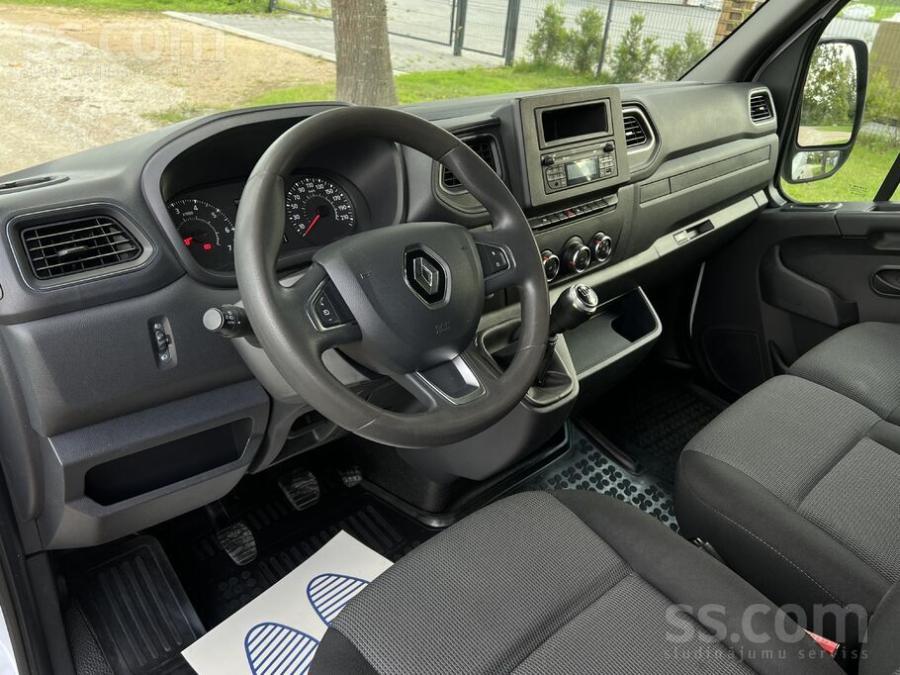 White Renault Master 2021 in Riga, with an engine capacity of 2.30 L and mileage of 178 thousand km for 14520 €, photo 16 on AUTOMOTO.COM.LV