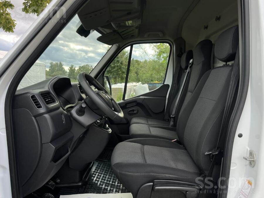 White Renault Master 2021 in Riga, with an engine capacity of 2.30 L and mileage of 178 thousand km for 14520 €, photo 17 on AUTOMOTO.COM.LV