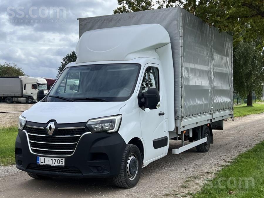 White Renault Master 2021 in Riga, with an engine capacity of 2.30 L and mileage of 178 thousand km for 18150 €, photo 3 on AUTOMOTO.COM.LV