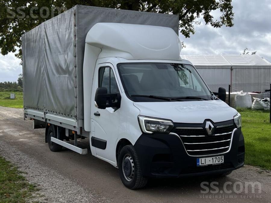 White Renault Master 2021 in Riga, with an engine capacity of 2.30 L and mileage of 178 thousand km for 18150 €, photo 4 on AUTOMOTO.COM.LV