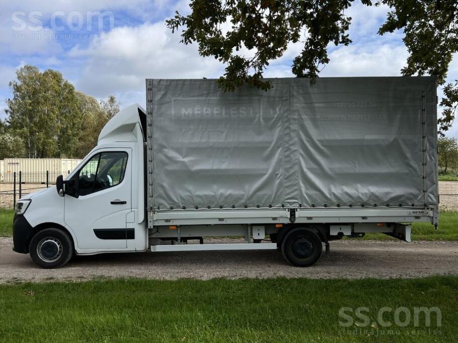 White Renault Master 2021 in Riga, with an engine capacity of 2.30 L and mileage of 178 thousand km for 18150 €, photo 5 on AUTOMOTO.COM.LV