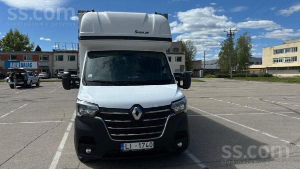 White Renault Master 2021 in Ogre, with an engine capacity of 2.30 L and mileage of 257 thousand km for 20000 €, photo 1 on AUTOMOTO.COM.LV