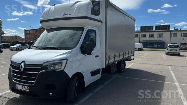 White Renault Master 2021 in Ogre, with an engine capacity of 2.30 L and mileage of 257 thousand km for 20000 €, photo 3 on AUTOMOTO.COM.LV