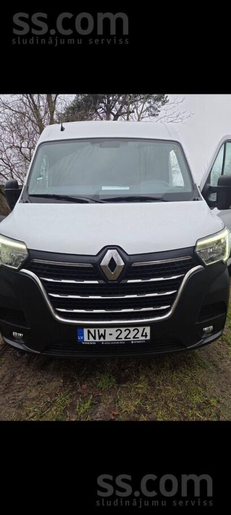 White Renault Master 2022 in Riga, with an engine capacity of 2.30 L and mileage of 400 thousand km for 11500 €, photo 1 on AUTOMOTO.COM.LV