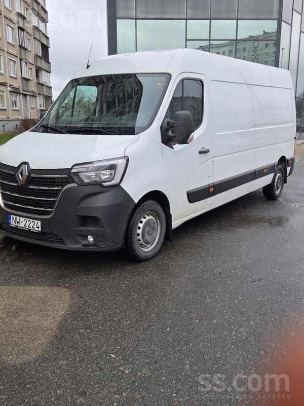 White Renault Master 2022 in Riga, with an engine capacity of 2.30 L and mileage of 400 thousand km for 11500 €, photo 3 on AUTOMOTO.COM.LV