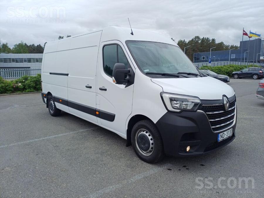 White Renault Master 2022 in Riga, with an engine capacity of 2.30 L and mileage of 338 thousand km for 14000 €, photo 3 on AUTOMOTO.COM.LV