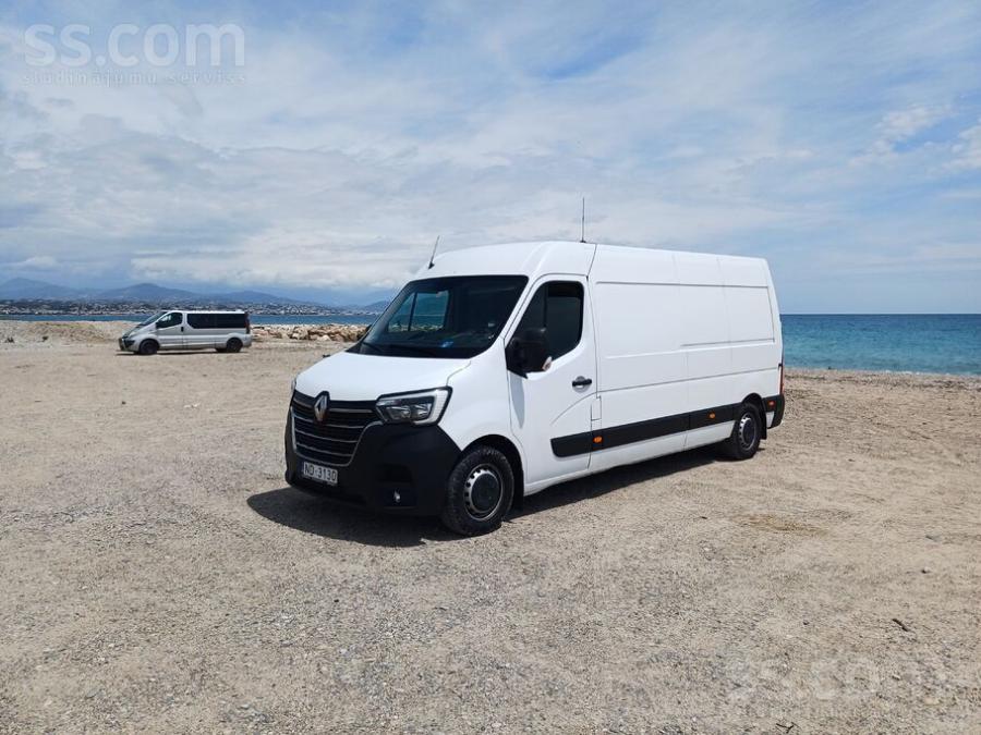 White Renault Master 2022 in Riga, with an engine capacity of 2.30 L and mileage of 338 thousand km for 14000 €, photo 26 on AUTOMOTO.COM.LV