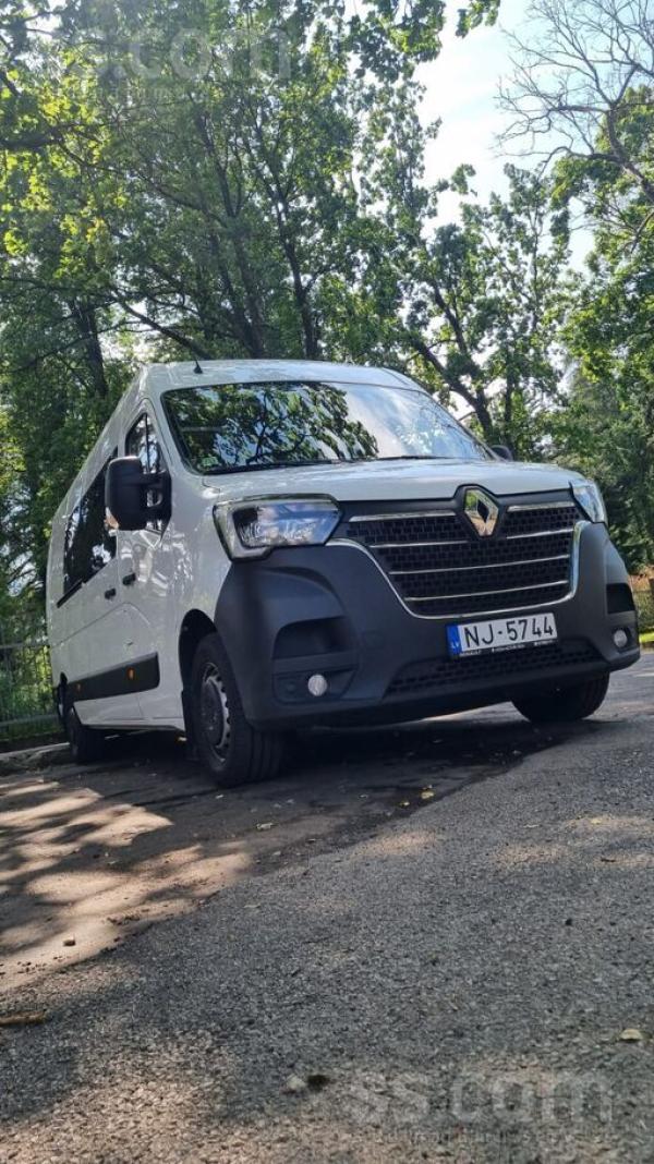White Renault Master 2022 in Riga, with an engine capacity of 2.30 L and mileage of 390 thousand km for 36900 €, photo 1 on AUTOMOTO.COM.LV