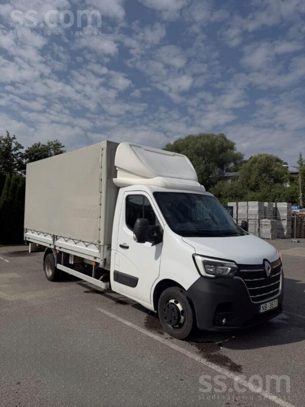 White Renault Master 2022 in Riga, with an engine capacity of 2.30 L and mileage of 168 thousand km for 17900 €, photo 3 on AUTOMOTO.COM.LV