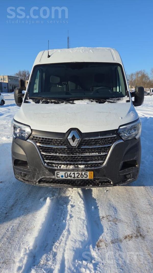 Balts Renault Master 2023 Bauska, ar dzinēja tilpumu 2.30 L un nobraukumu 2 tūkst. km par 26000 €, foto 1 vietnē AUTOMOTO.COM.LV