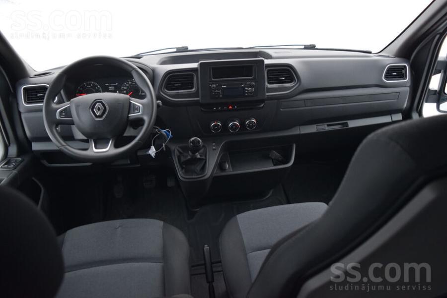 White Renault Master 2023 in Riga, with an engine capacity of 2.30 L and mileage of 104 thousand km for 26900 €, photo 4 on AUTOMOTO.COM.LV