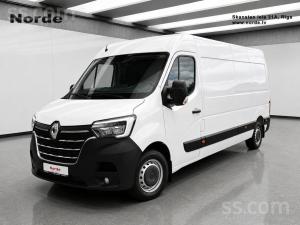 White Renault Master 2023 in Riga, with an engine capacity of 2.30 L and mileage of 18 thousand km for 26890 €, photo  on AUTOMOTO.COM.LV