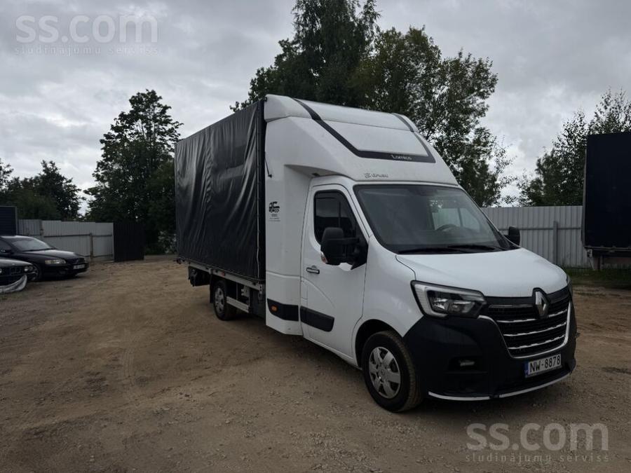White Renault Master 2023 in Rezekne, with an engine capacity of 2.40 L and mileage of 223 thousand km for 32000 €, photo 3 on AUTOMOTO.COM.LV