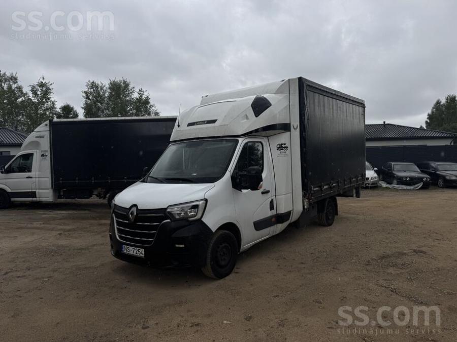 White Renault Master 2023 in Riga, with an engine capacity of 2.40 L and mileage of 273 thousand km for 32000 €, photo 3 on AUTOMOTO.COM.LV