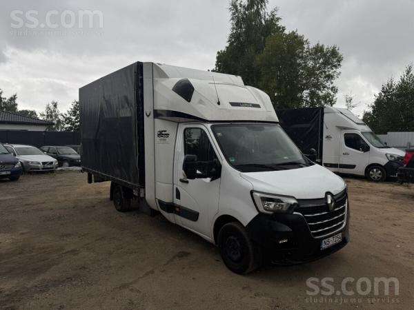 White Renault Master 2023 in Riga, with an engine capacity of 2.40 L and mileage of 273 thousand km for 32000 €, photo 3 on AUTOMOTO.COM.LV