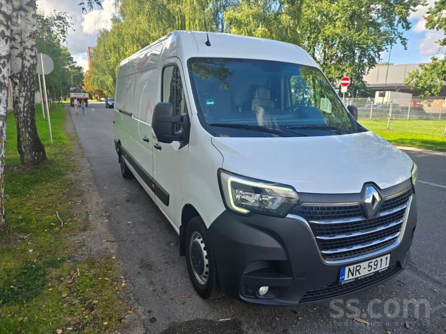 White Renault Master 2023 in Riga, with an engine capacity of 2.30 L and mileage of 367 thousand km for 17500 €, photo 1 on AUTOMOTO.COM.LV