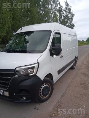 White Renault Master 2024 in Daugavpils, with an engine capacity of 2.30 L and mileage of 42 thousand km for 25000 €, photo 3 on AUTOMOTO.COM.LV