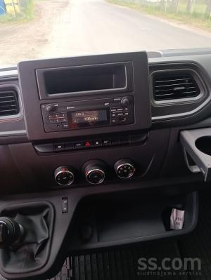 White Renault Master 2024 in Daugavpils, with an engine capacity of 2.30 L and mileage of 42 thousand km for 25000 €, photo 9 on AUTOMOTO.COM.LV