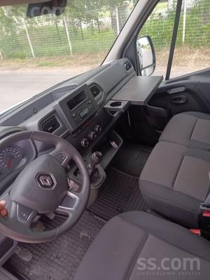 White Renault Master 2024 in Daugavpils, with an engine capacity of 2.30 L and mileage of 42 thousand km for 25000 €, photo 10 on AUTOMOTO.COM.LV