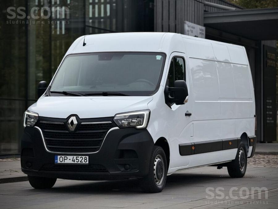 White Renault Master 2024 in Riga, with an engine capacity of 2.30 L and mileage of 74 thousand km for 24300 €, photo 4 on AUTOMOTO.COM.LV