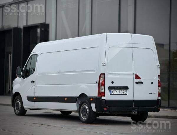 White Renault Master 2024 in Riga, with an engine capacity of 2.30 L and mileage of 74 thousand km for 24300 €, photo 5 on AUTOMOTO.COM.LV