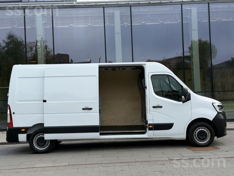 White Renault Master 2024 in Riga, with an engine capacity of 2.30 L and mileage of 74 thousand km for 24300 €, photo 12 on AUTOMOTO.COM.LV