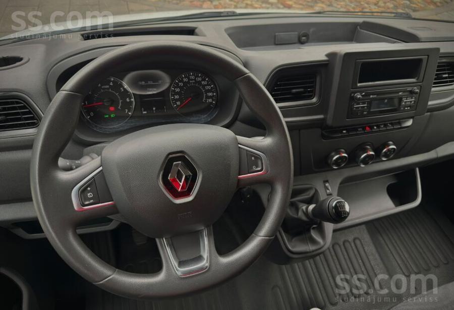 White Renault Master 2024 in Riga, with an engine capacity of 2.30 L and mileage of 74 thousand km for 24300 €, photo 25 on AUTOMOTO.COM.LV