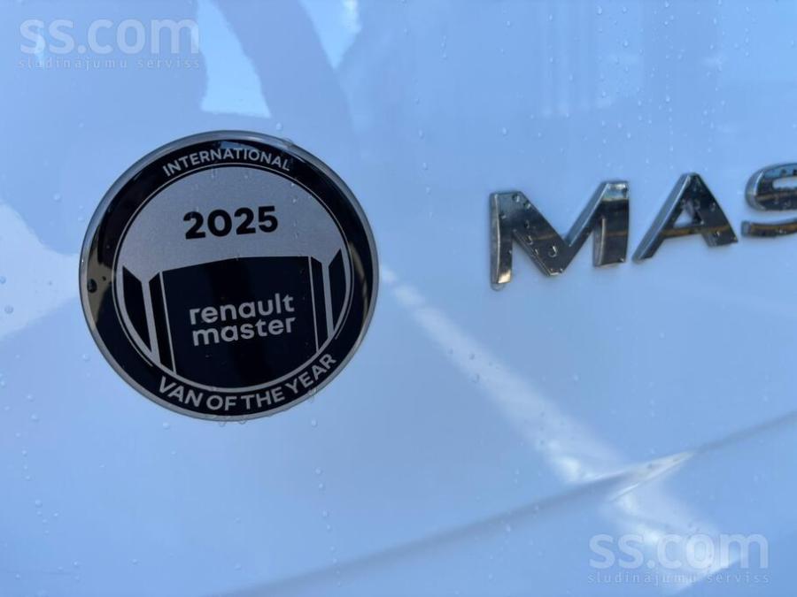 Белый Рено Мастер 2026 в Лиепая, объемом двигателя 2.00 л и пробегом 23 тыс. км за 37240 €, фото 18 на AUTOMOTO.COM.LV