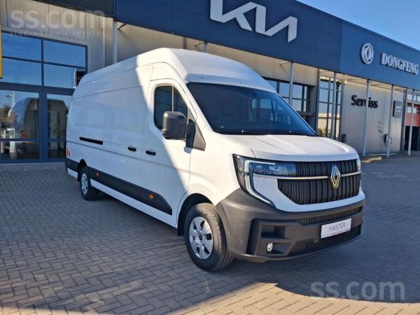 Balts Renault Master 2026 Liepāja, ar dzinēja tilpumu 2.00 L un nobraukumu 48 tūkst. km par 47350 €, foto  vietnē AUTOMOTO.COM.LV
