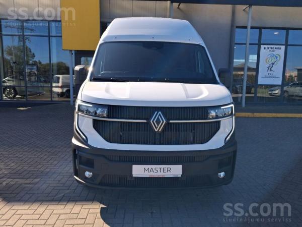 White Renault Master 2026 in Liepaja, with an engine capacity of 2.00 L and mileage of 48 thousand km for 47350 €, photo 2 on AUTOMOTO.COM.LV