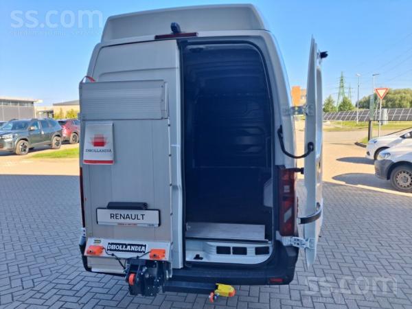 White Renault Master 2026 in Liepaja, with an engine capacity of 2.00 L and mileage of 48 thousand km for 47350 €, photo 9 on AUTOMOTO.COM.LV