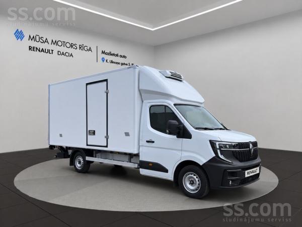 Рено Мастер 2026 в Рига на AUTOMOTO.COM.LV Белый Рено Мастер 2026 в Рига, объемом двигателя 2.30 л и пробегом 139 тыс. км за 58990 €, фото 1 на AUTOMOTO.COM.LV