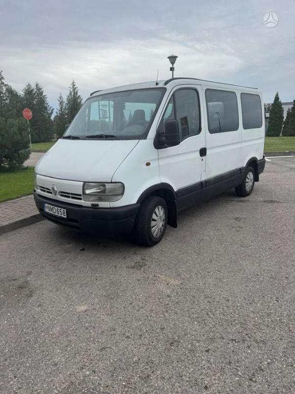 Balts Renault Master 1998 Vilkaviškis, ar dzinēja tilpumu 2.50 L un nobraukumu 400 tūkst. km par 1500 €, foto 1 vietnē AUTOMOTO.COM.LV