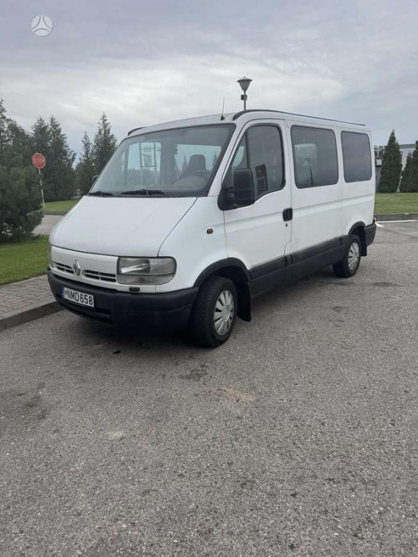 Balts Renault Master 1998 Vilkaviškis, ar dzinēja tilpumu 2.50 L un nobraukumu 400 tūkst. km par 1500 €, foto 3 vietnē AUTOMOTO.COM.LV