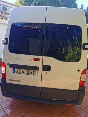 Balts Renault Master 2009 Kelmė, ar dzinēja tilpumu 2.46 L un nobraukumu 0 tūkst. km par 4500 €, foto 13 vietnē AUTOMOTO.COM.LV