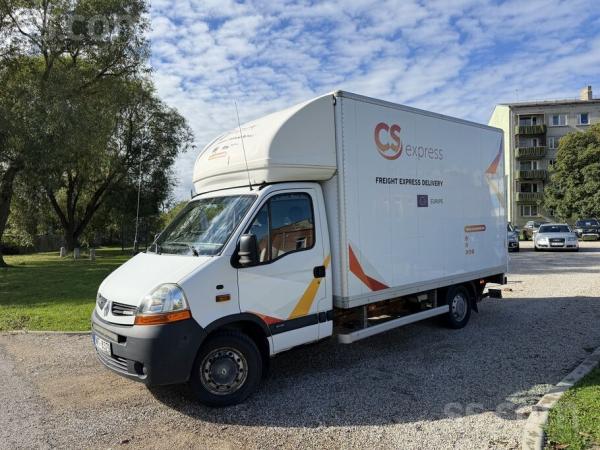 White Renault Master 2010 in Ventspils, with an engine capacity of 2.50 L and mileage of 215 thousand km for 8500 €, photo 1 on AUTOMOTO.COM.LV