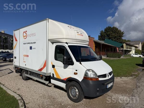 White Renault Master 2010 in Ventspils, with an engine capacity of 2.50 L and mileage of 215 thousand km for 8500 €, photo 4 on AUTOMOTO.COM.LV