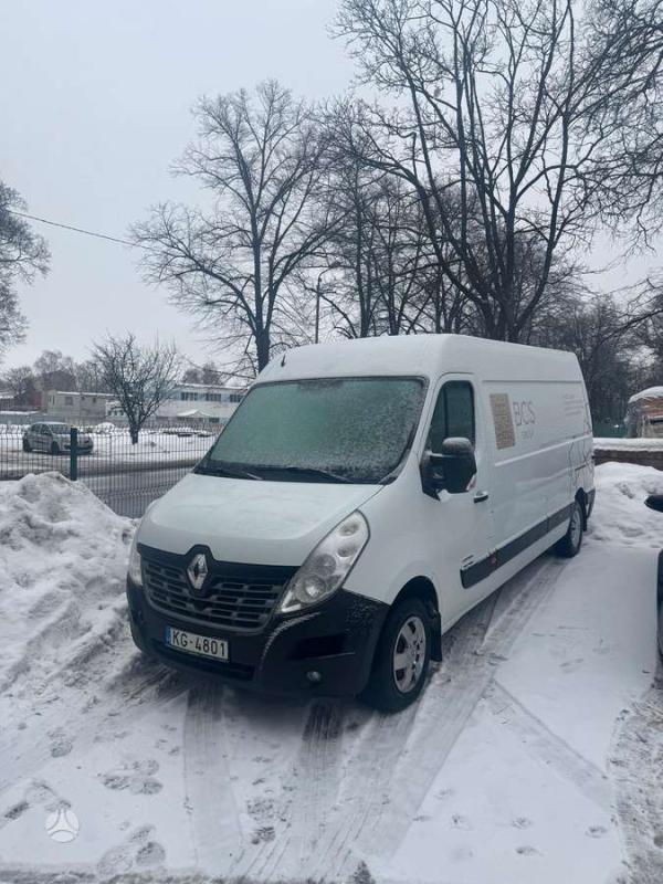 White Renault Master 2016 in Riga, with an engine capacity of 2.20 L and mileage of 279 thousand km for 13000 €, photo 1 on AUTOMOTO.COM.LV