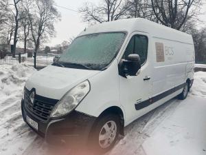White Renault Master 2016 in Riga, with an engine capacity of 2.20 L and mileage of 279 thousand km for 13000 €, photo 2 on AUTOMOTO.COM.LV