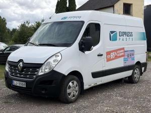 White Renault Master 2018 in Ukmerge, with an engine capacity of 2.30 L and mileage of 270 thousand km for 3700 €, photo  on AUTOMOTO.COM.LV