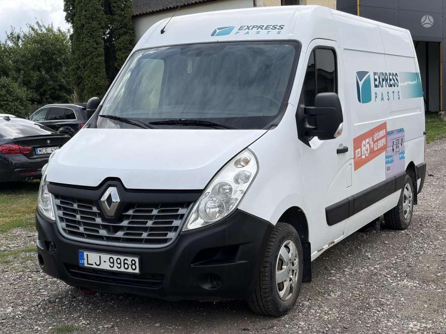 Balts Renault Master 2018 Ukmergė, ar dzinēja tilpumu 2.30 L un nobraukumu 270 tūkst. km par 3700 €, foto 3 vietnē AUTOMOTO.COM.LV